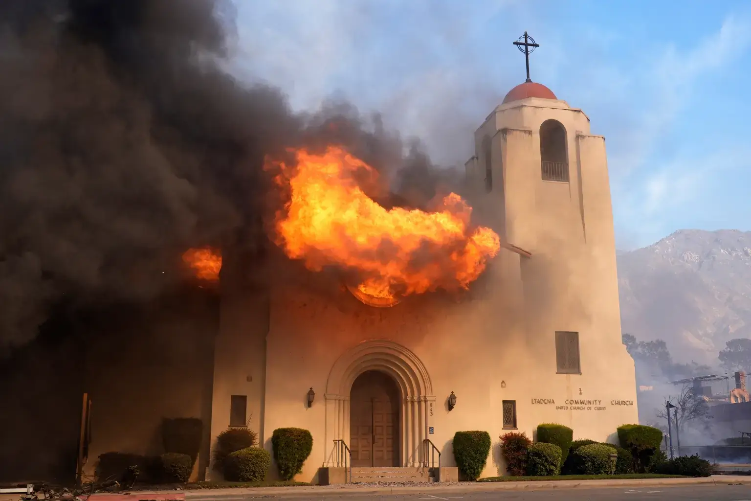 California Church burns down, but “we can worship anywhere” | For God's ...
